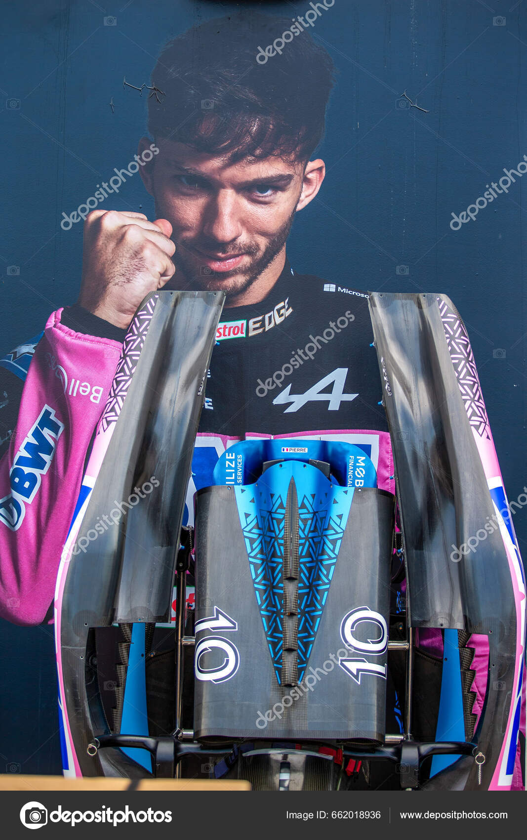 Bwt Alpine Team Driver Poster Pitlan – Stock Editorial Photo © demarco ...