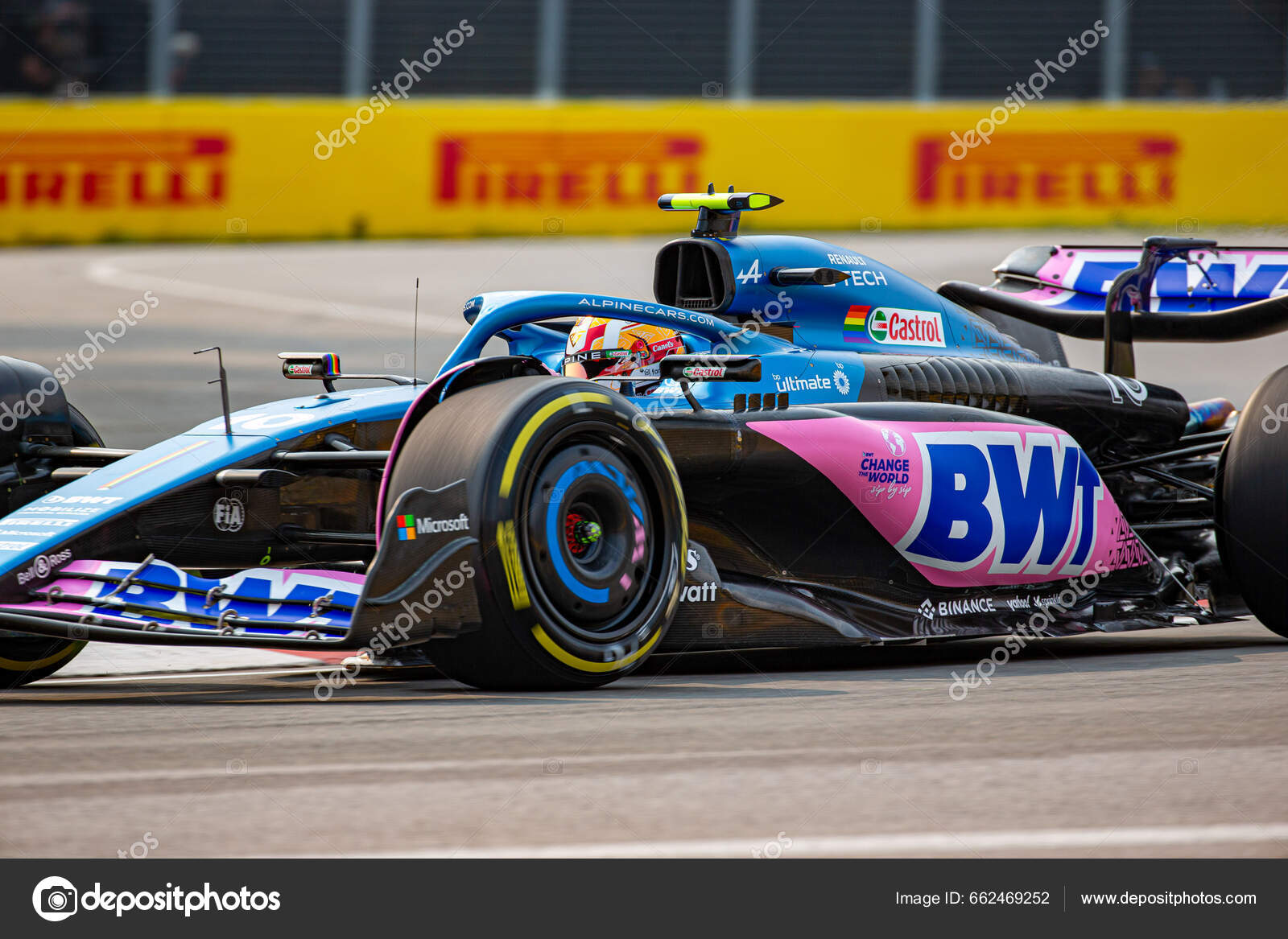 Pierre Gasly Fra Alpine A52 Canadian 2023 Circuit Gilles Villeneuve ...