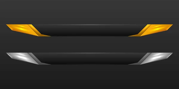 100,000 Lower third gold Vector Images | Depositphotos