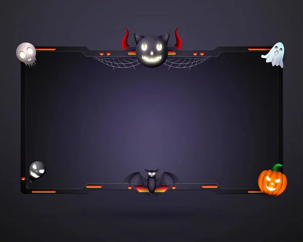 100,000 Halloween frames Vector Images | Depositphotos