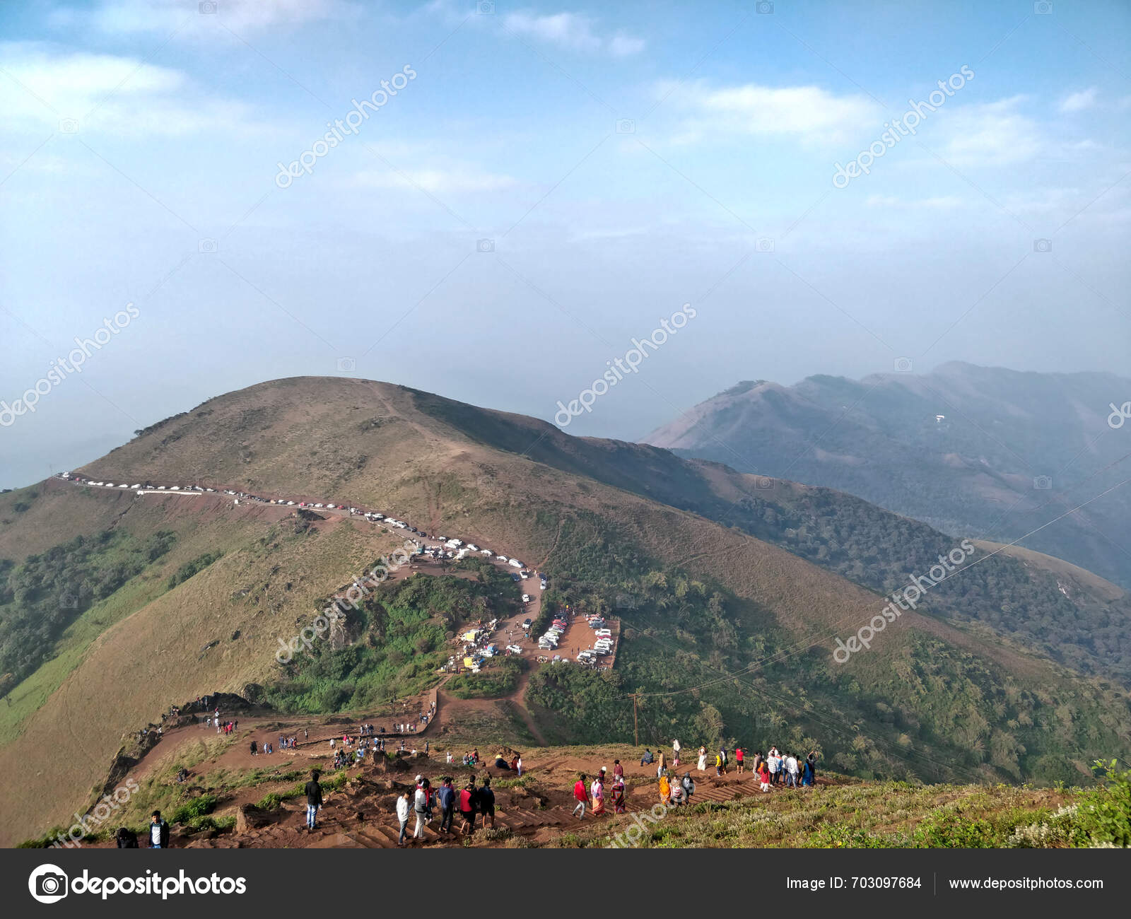 Mullayanagiri Peak Chikmagaluru Karnataka — Stock Photo © vamshiimages ...