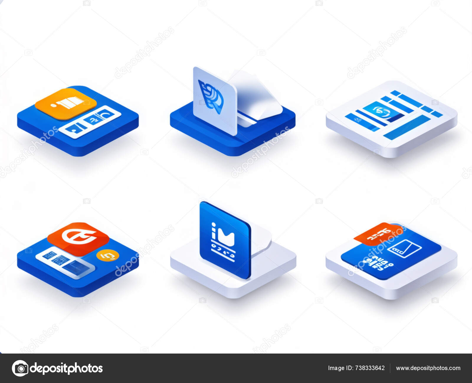 Digital Payment Icons Online Retail Business — Stock Photo © Pat4U ...