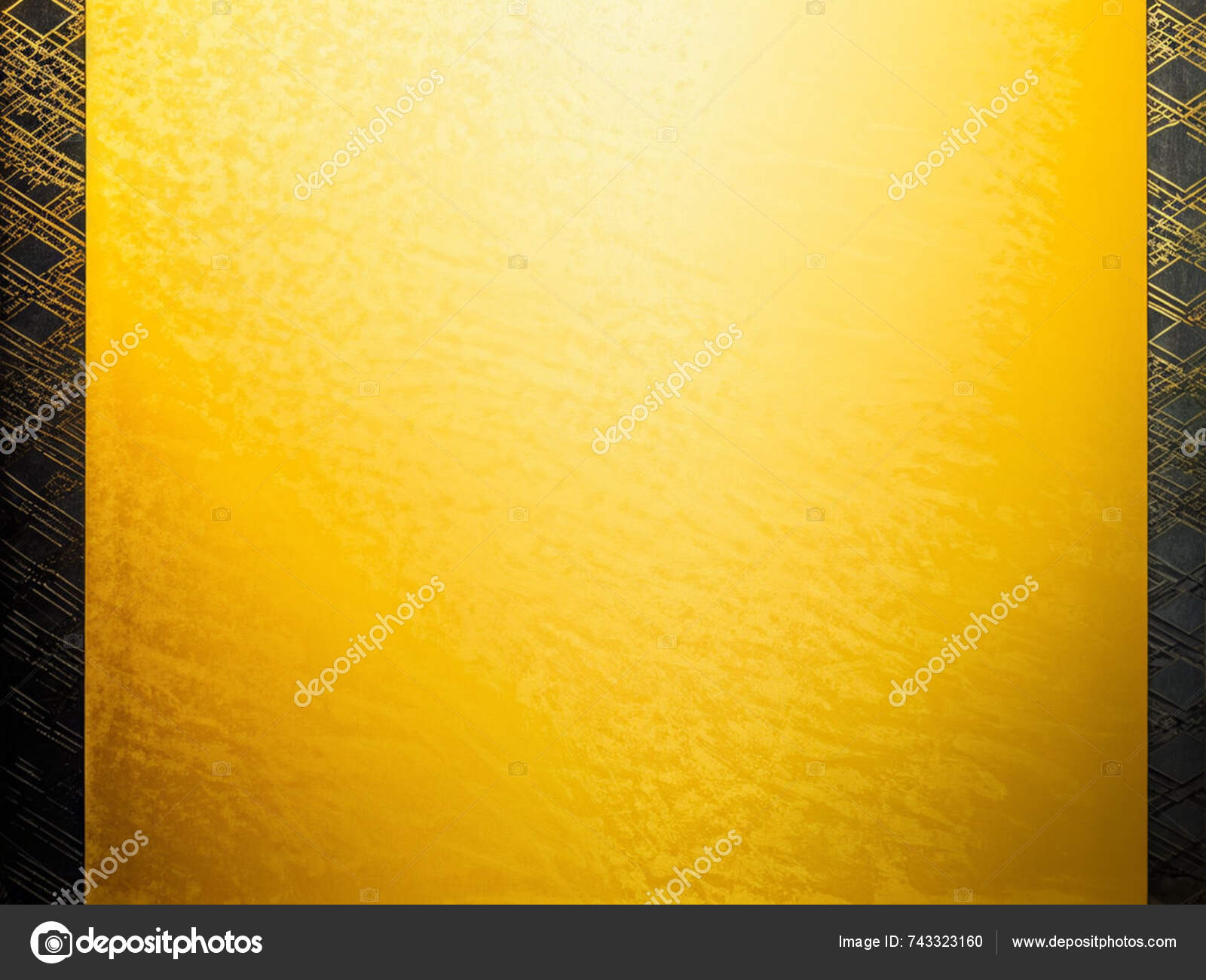 Bright Gold Metallic Border Smooth Texture — Stock Photo © Pat4U #743323160