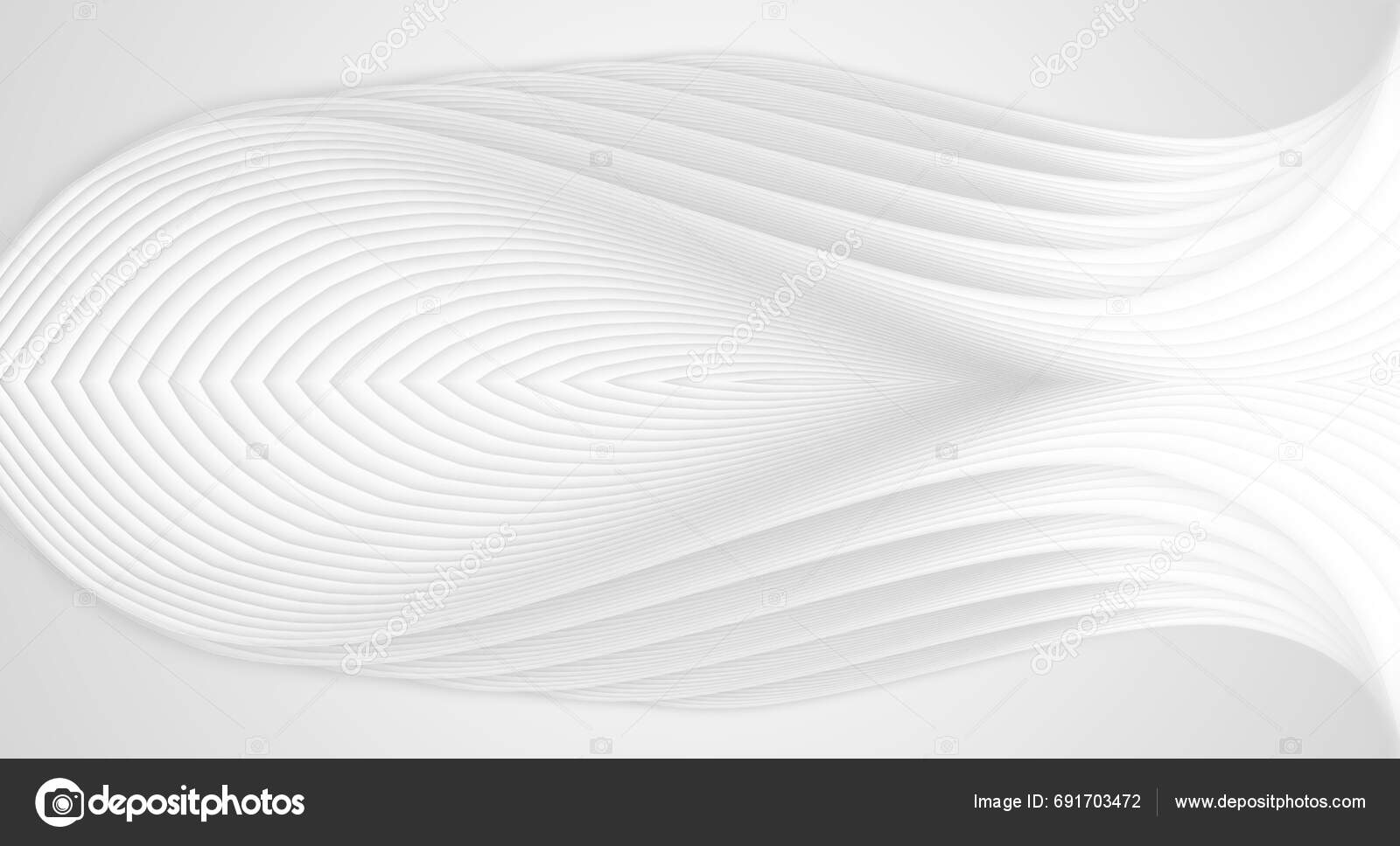 Blanco Líneas Curvas Abstractas Textura Fondo — Foto de stock ...