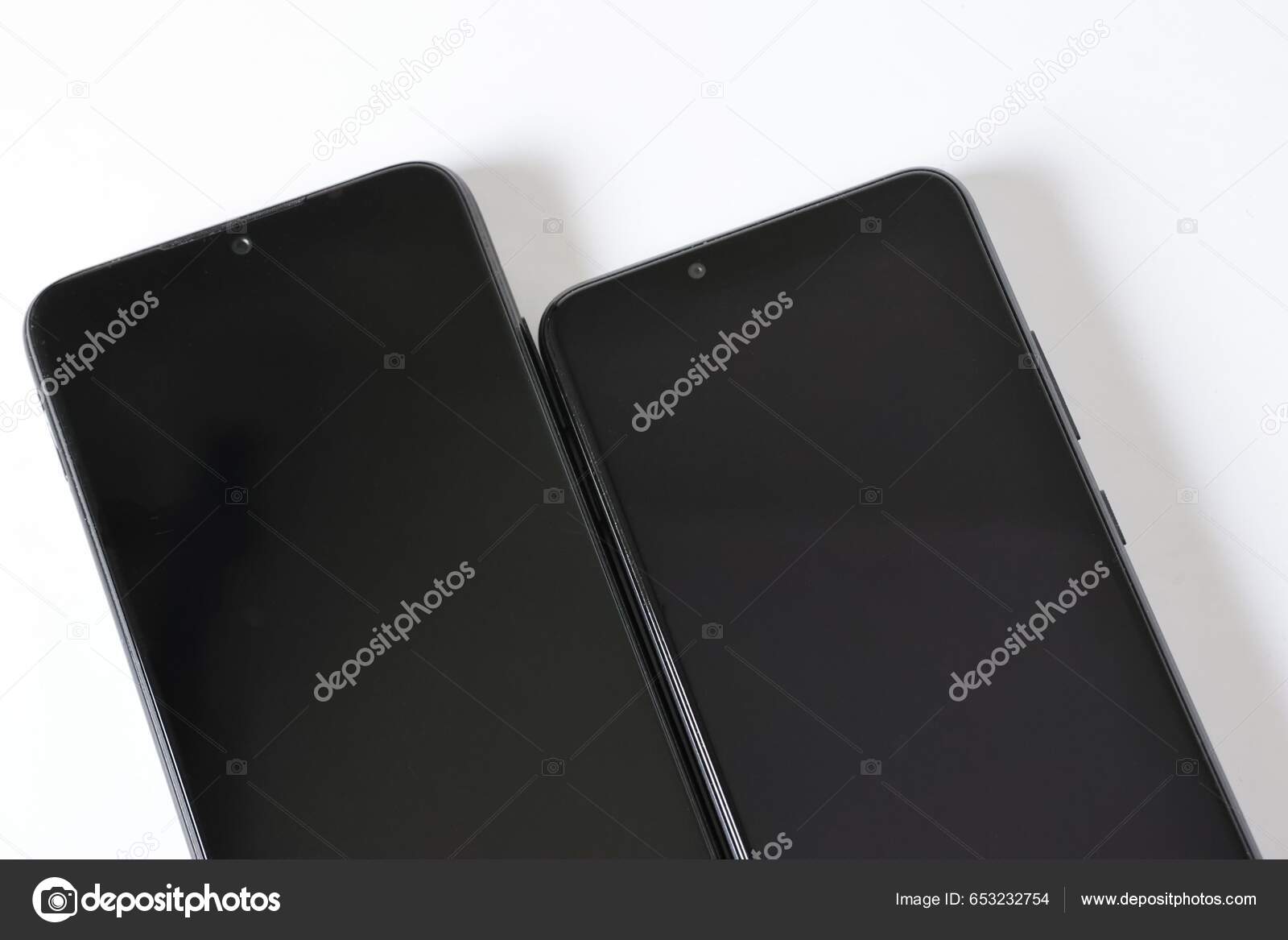 View Smartphones White Background — Stock Photo © wirestock_creators ...