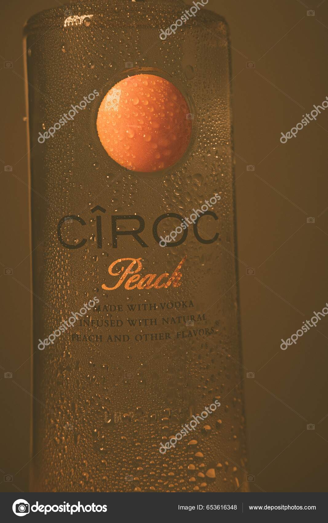 Ciroc Peach Label
