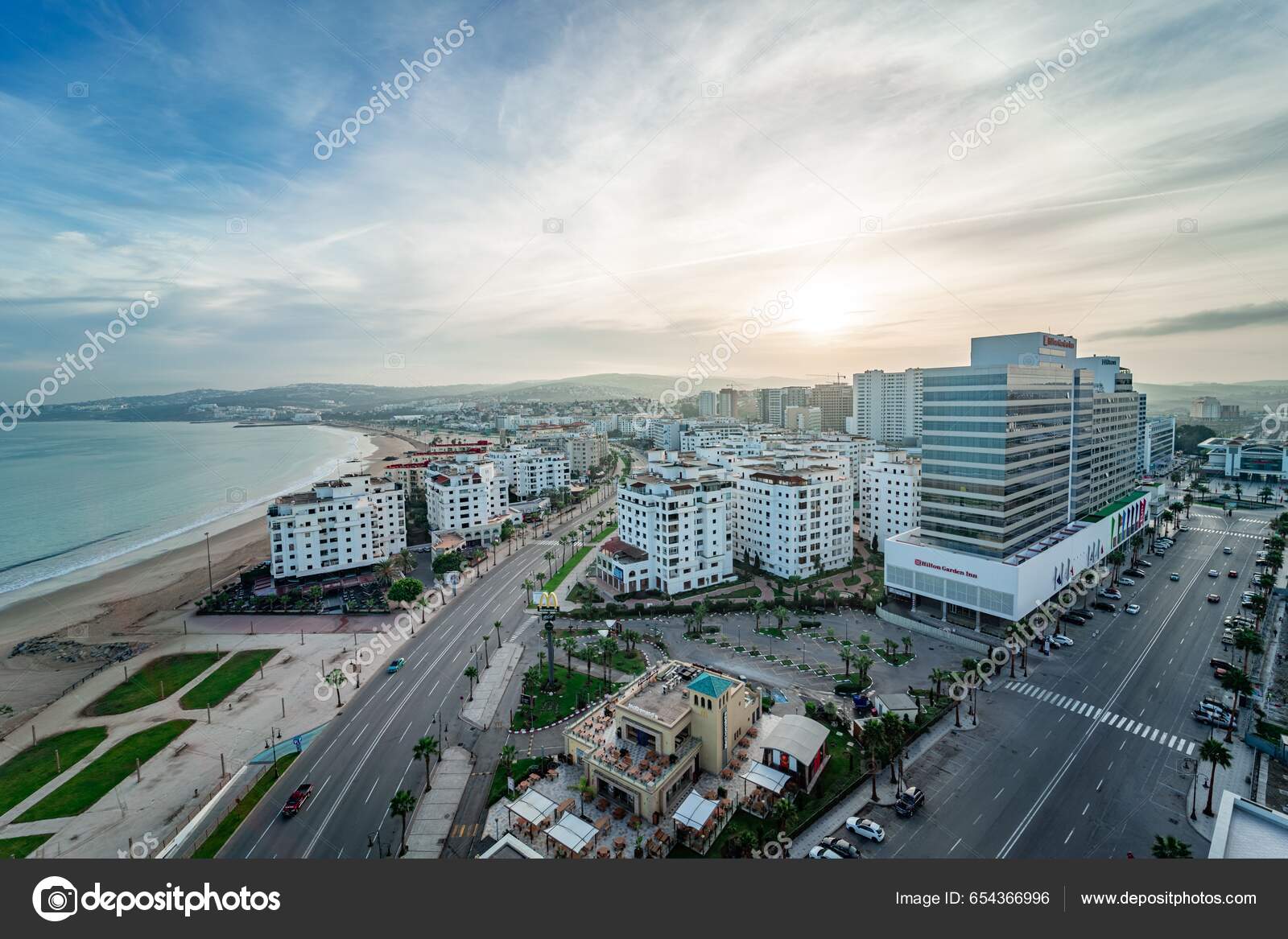 Panoramic View Buildings Downtown Tanger – Stock Editorial Photo ...