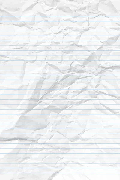 Wrinkled Notebook Paper Background