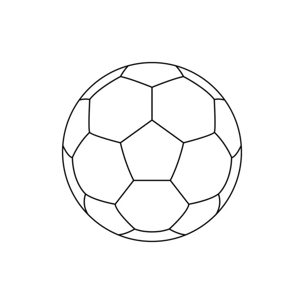Pelota de fútbol circular Imágenes Vectoriales, Gráfico Vectorial de Pelota de fútbol circular ...