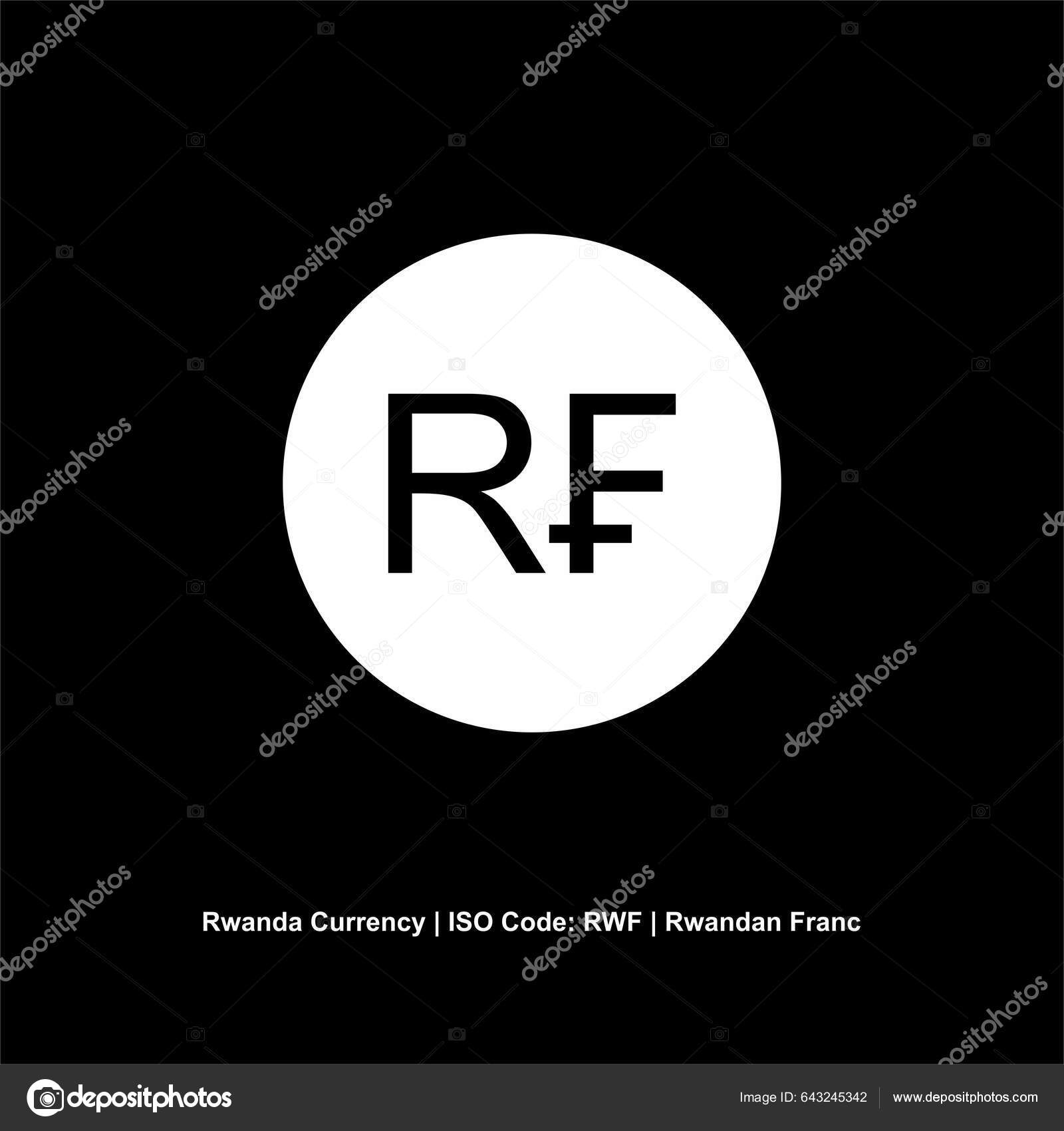 Rwanda Currency Symbol Rwandan Franc Icon Rwf Sign Vector Illustration ...