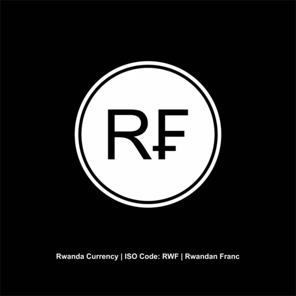 Rwanda Currency Symbol Rwandan Franc Icon Rwf Sign Vector Illustration ...