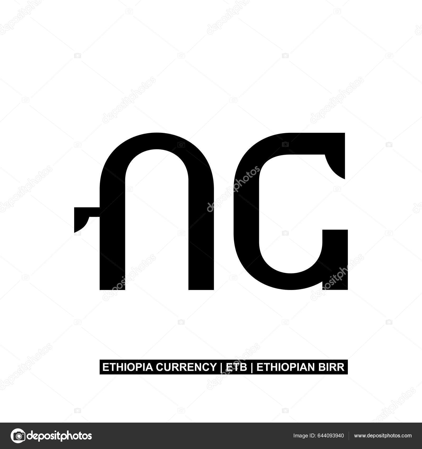 Ethiopia Currency Symbol Ethiopian Birr Icon Etb Sign Vector ...