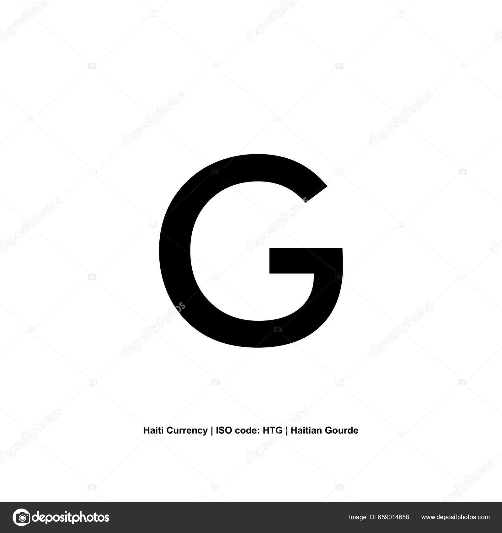 Haiti Currency Symbol Haitian Gourde Icon Htg Sign Vector Illustration ...