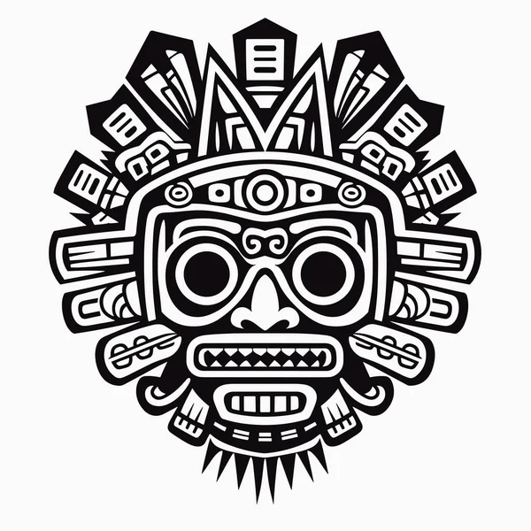 Hombre azteca Imágenes Vectoriales, Gráfico Vectorial de Hombre azteca ...