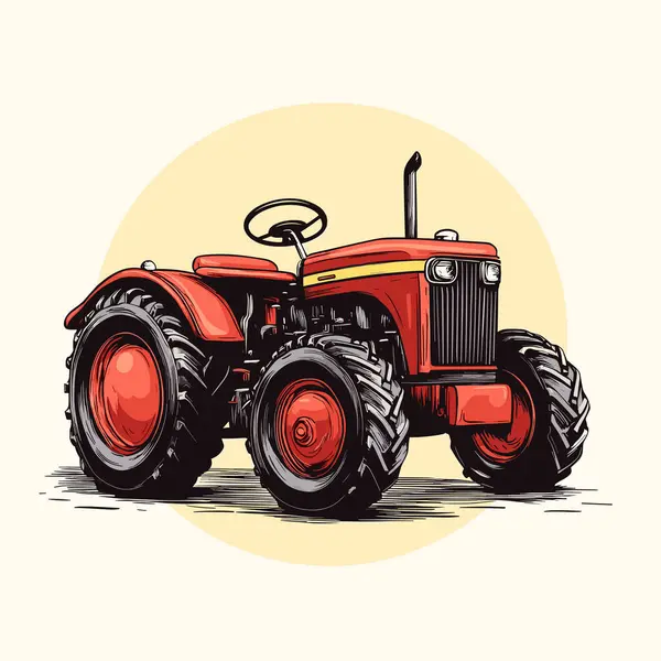 Tractor cartoon Vector Images | Depositphotos