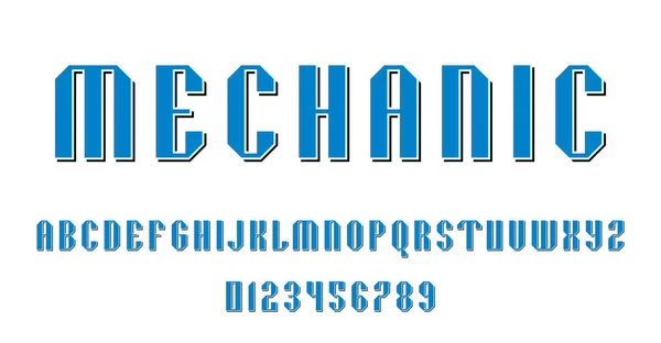 Letras mecanica Vektor Stok, Ilustrasi Letras mecanica Bebas Royalti ...