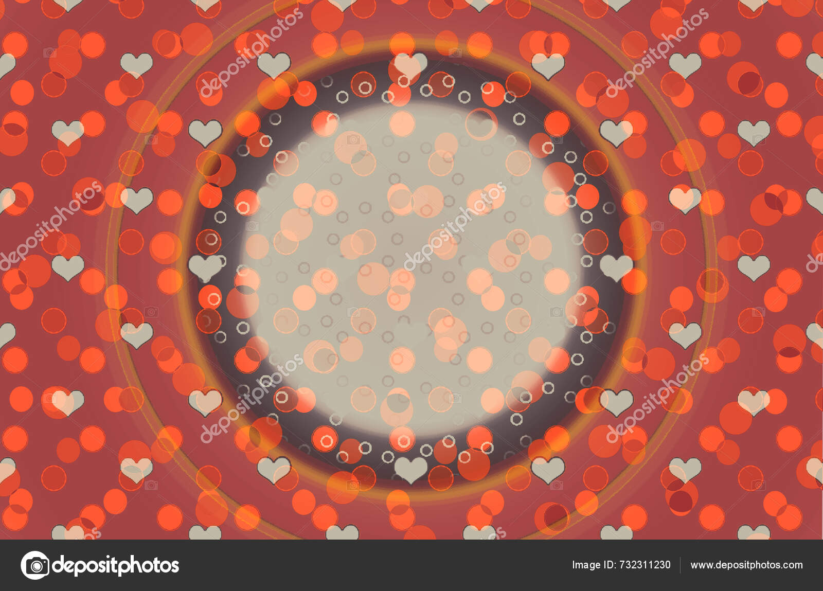 Creative Abstract Heart Pattern Background Texture — Stock Photo ...