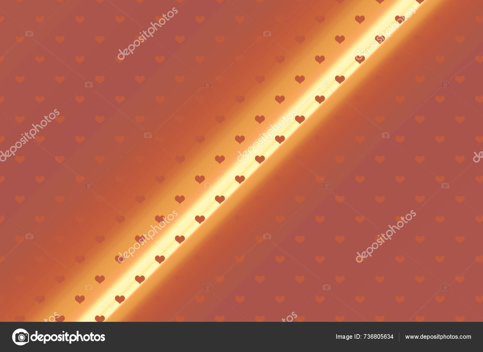 Creative Abstract Heart Pattern Background Texture — Stock Photo ...