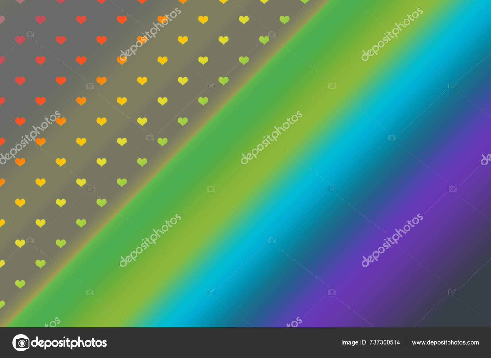 Creative Abstract Heart Pattern Background Texture — Stock Photo ...