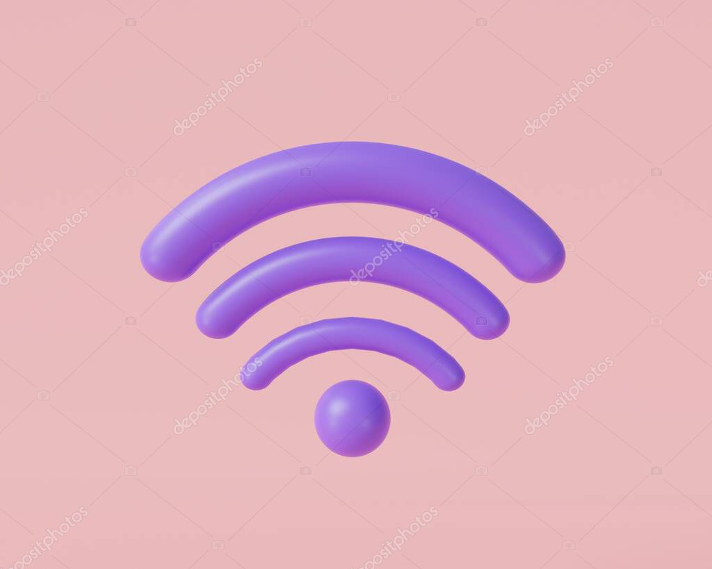 Icono WIFI sobre fondo rosa. Internet inalámbrico. Símbolo Wi-Fi. Icono ... Icono WIFI sobre fondo rosa. Internet inalámbrico. Símbolo Wi-Fi. Icono ...
