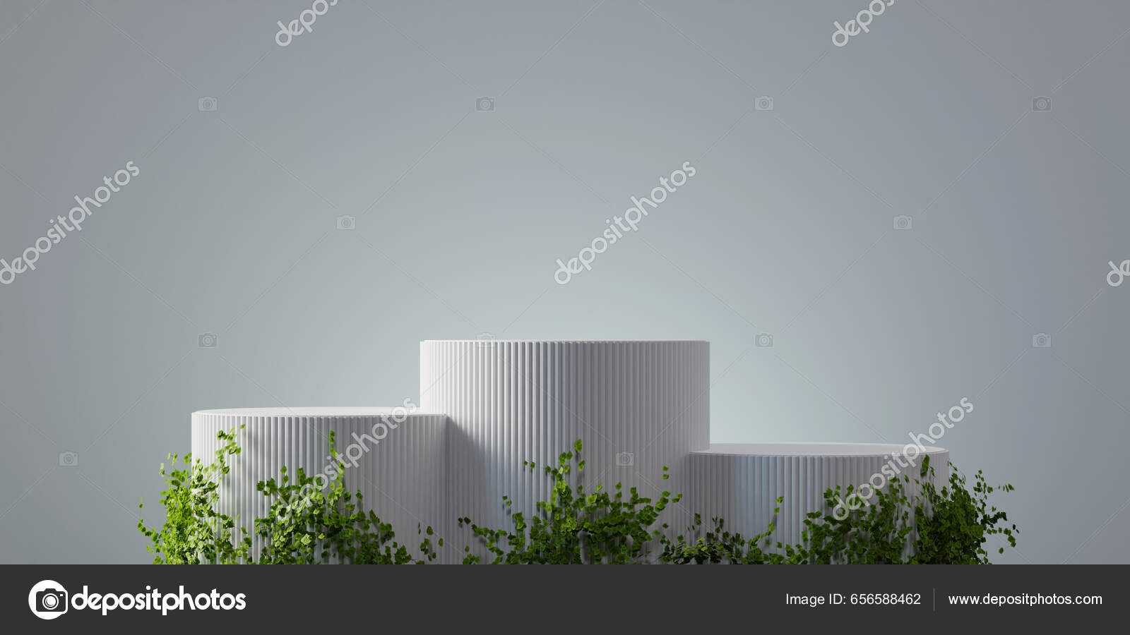 Three Abstract Product Presentation Backgrounds Natural Tree Leaves ...