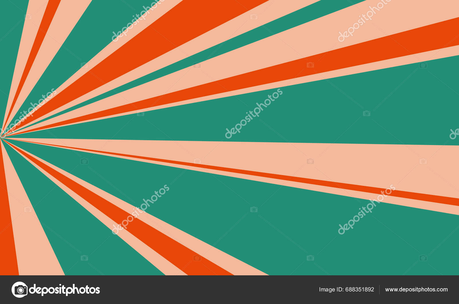 Sunlight Vintage Horizontal Retro Background Stock Vector by ©Khoidir ...