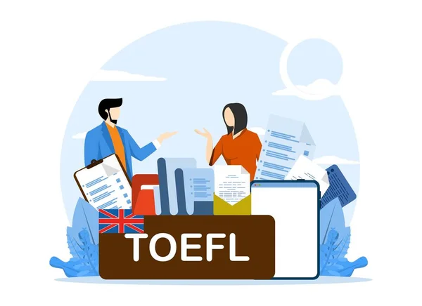 Toefl imágenes de stock de arte vectorial | Depositphotos