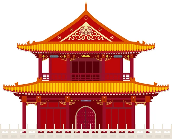 Vector Materials Ancient Chinese Architecture Stock Vector Image by ...