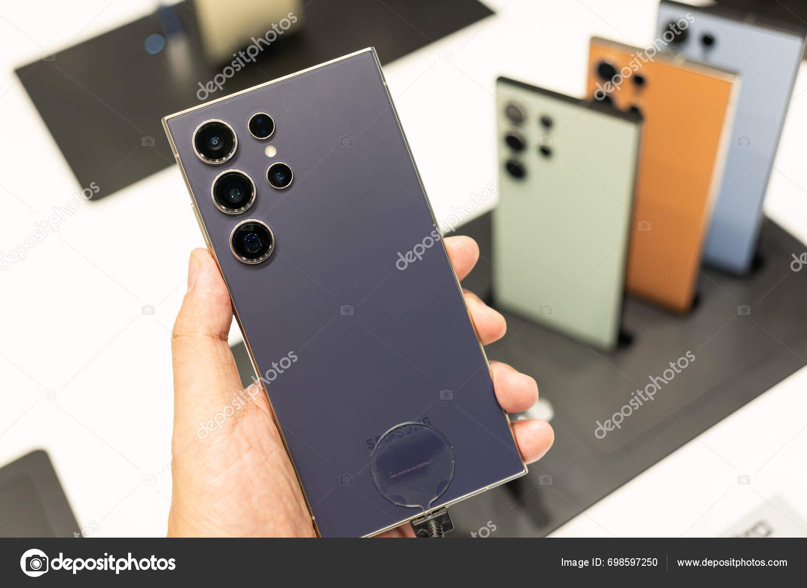 Samsung Launch New Samsung Galaxy S24 Ultra New Models Demo — Stock ...