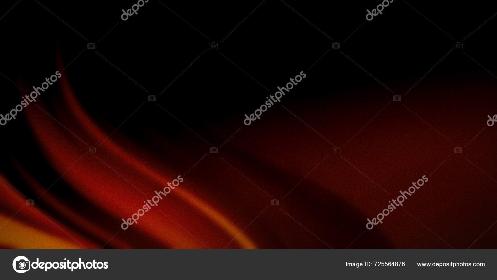 Deep Red Orange Waves Flow Dark Seamless Abstract Gradient Perfect ...