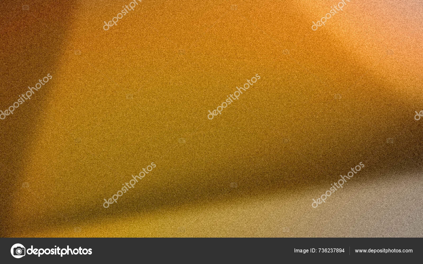 Rich Orange Yellow Gradient Background Grainy Texture Transitioning ...