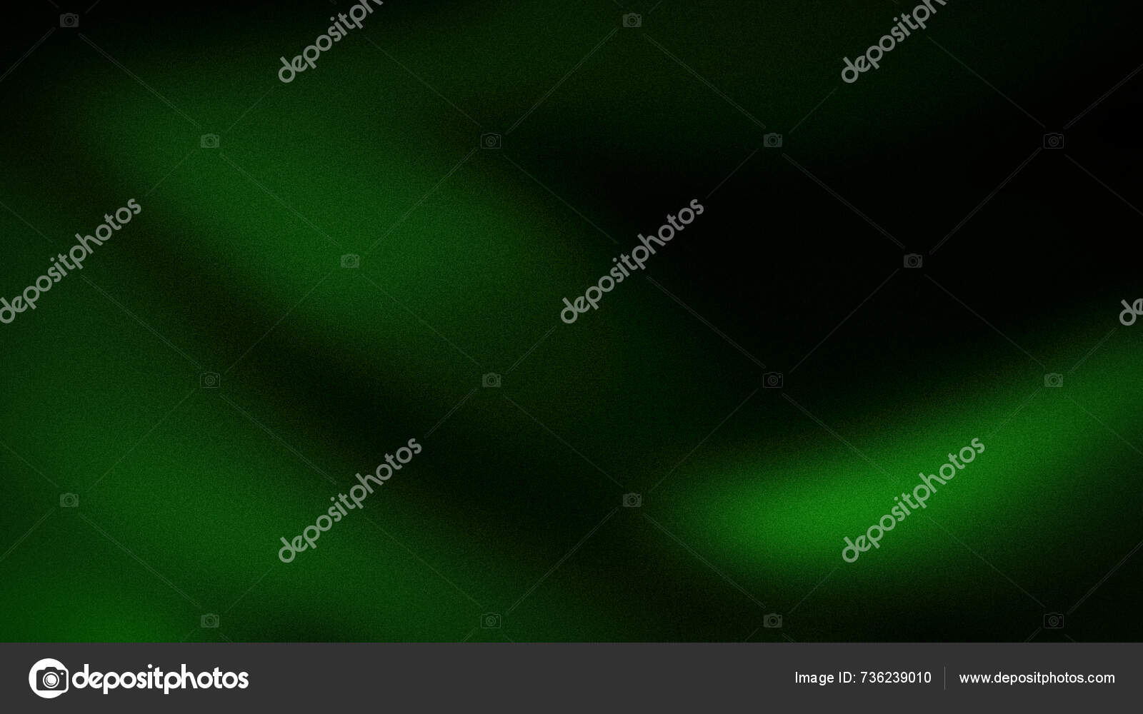 Deep Green Gradient Background Smooth Grainy Texture Perfect Wallpapers ...