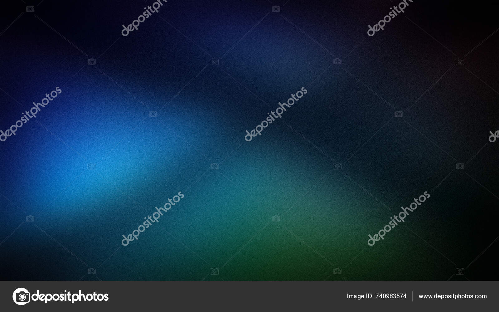 Deep Moody Gradient Background Transitioning Rich Blues Greens Enhanced ...