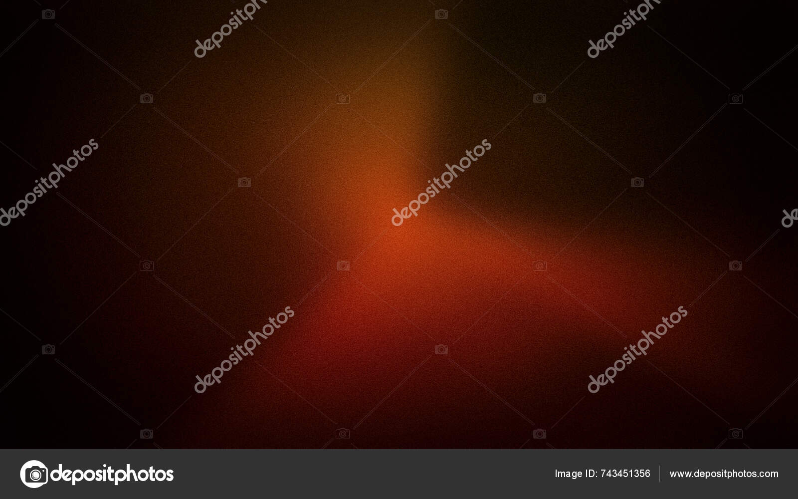 Deep Fiery Gradient Background Rich Red Orange Tones Blending Grainy — Stock Photo © Life ...