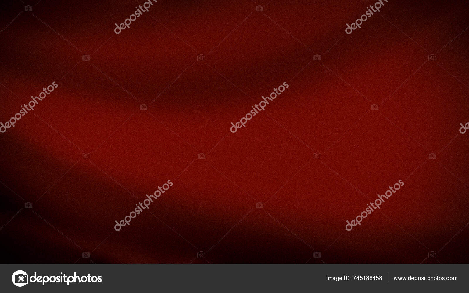 Deep Red Gradient Smooth Rich Tones Creating Striking Intense Backdrop ...