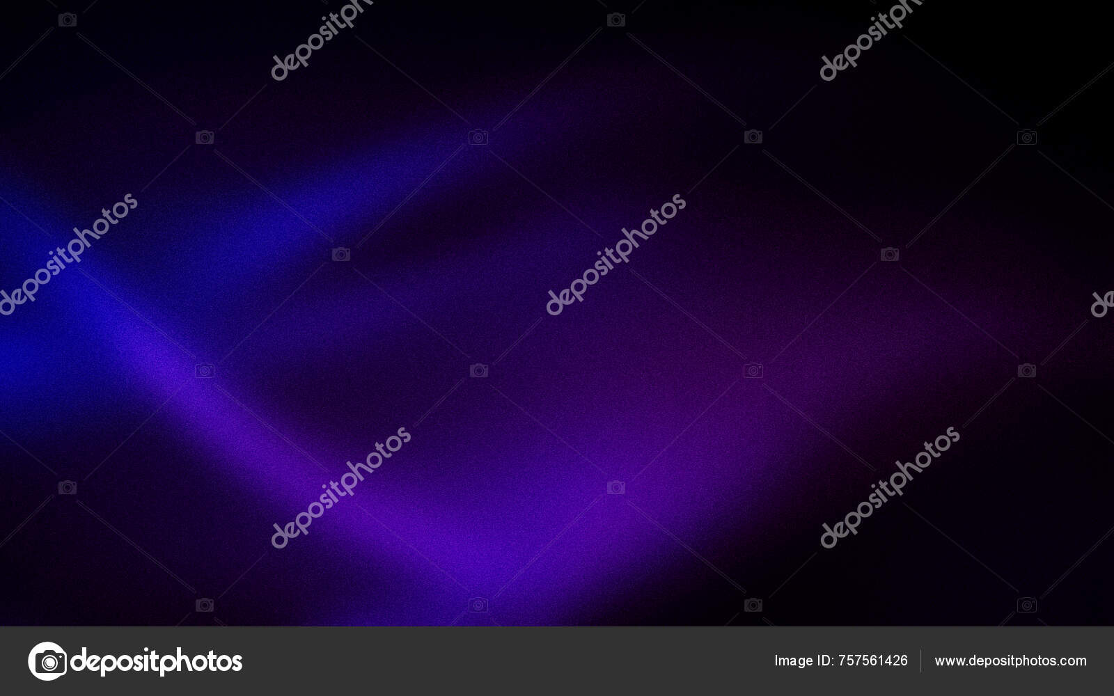Abstract Gradient Deep Purple Blue Hues Blended Smooth Grainy Texture — Stock Photo © Life ...
