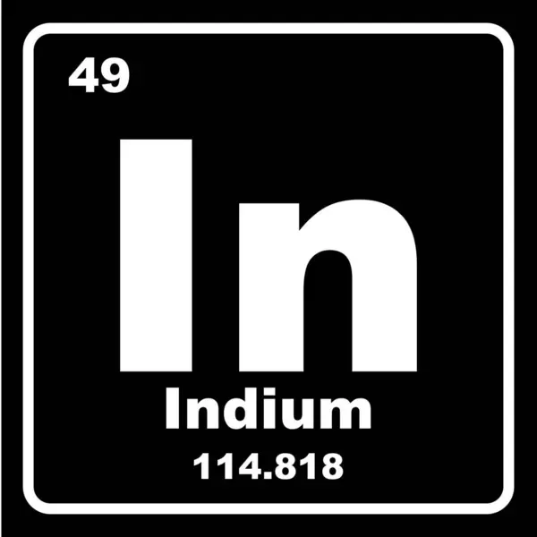 Ferrum Icon Chemical Element Periodic Table Stock Vector by ...