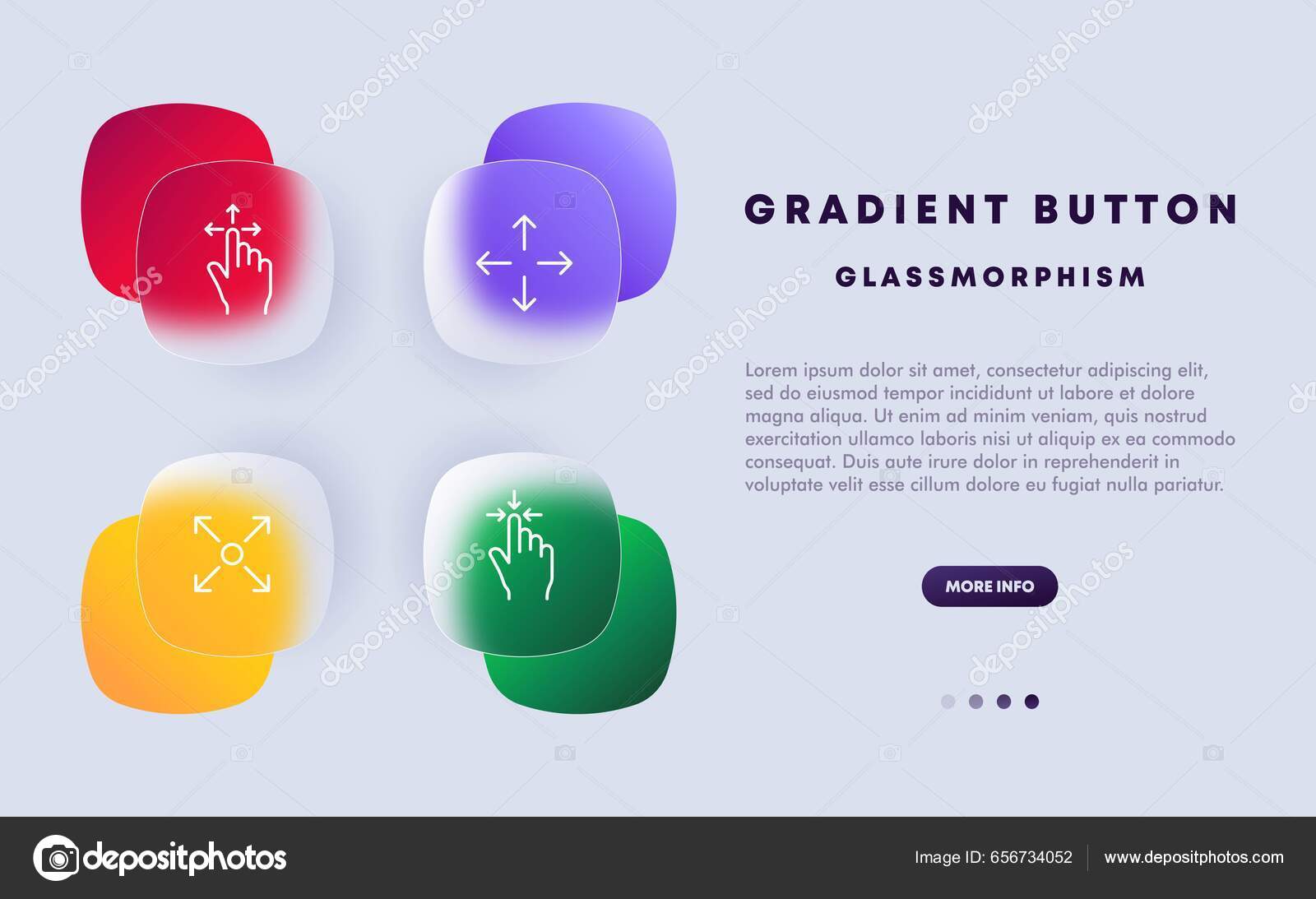 Zoom Zoom Out Icon Set Magnification Scaling Perspective Adjustment ...