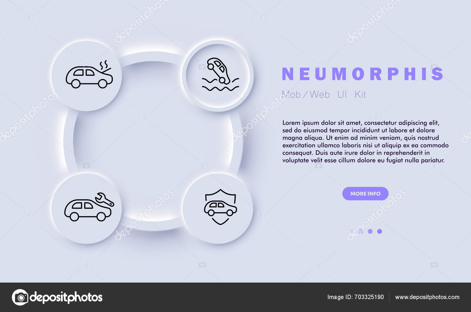 Car Accidents Line Icon Impact Collision Crash Accident Damaged ...