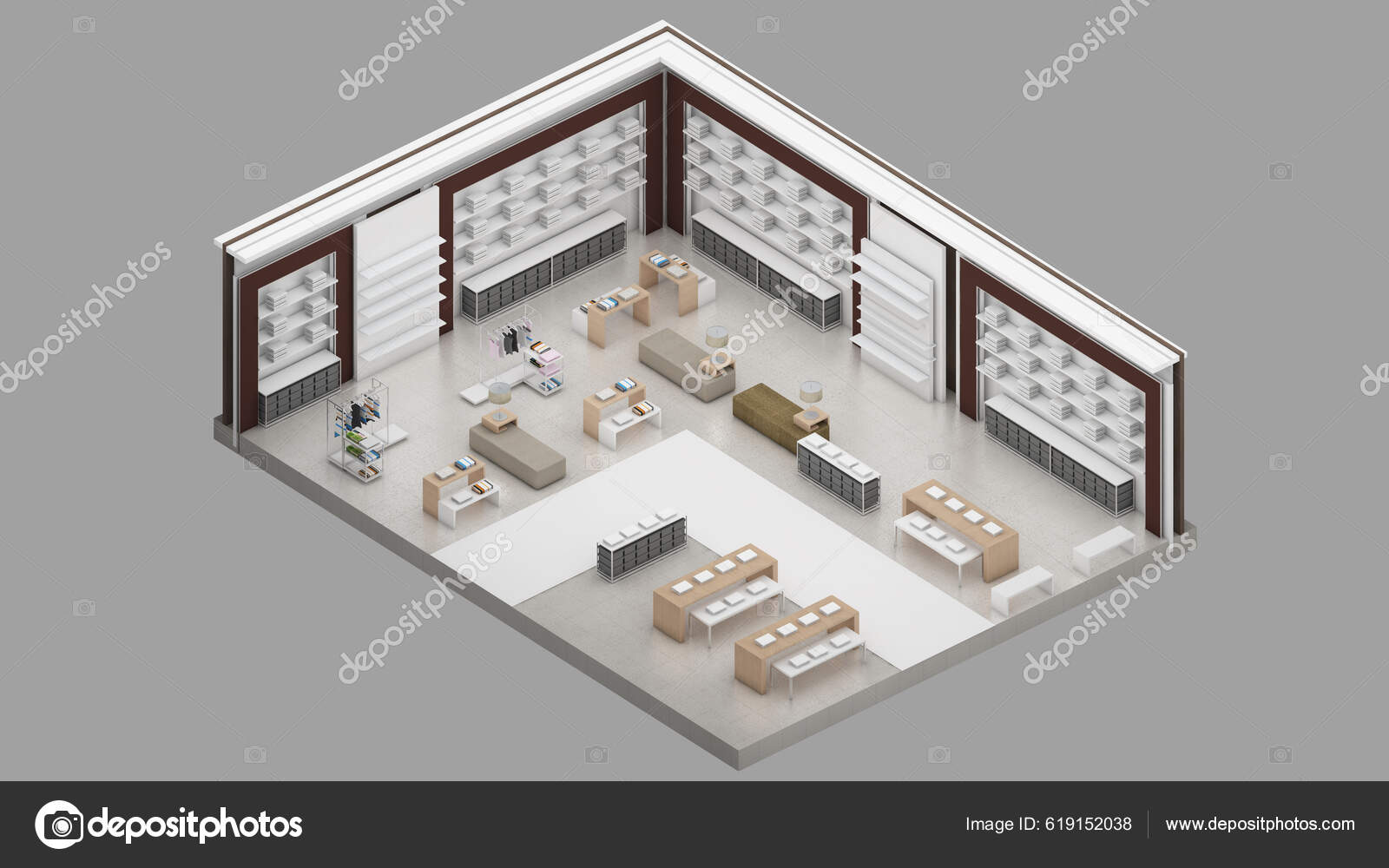 Retail Clothing Store Floor Plan