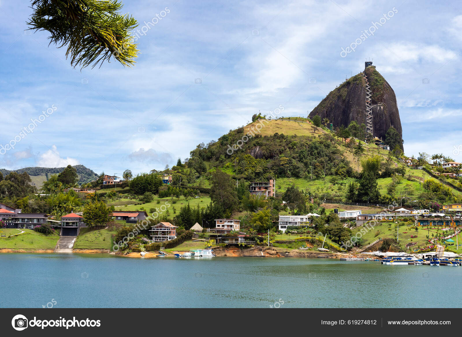Penol Antioquia Colombia May 2022 Immense Monolith Piedra One Most ...