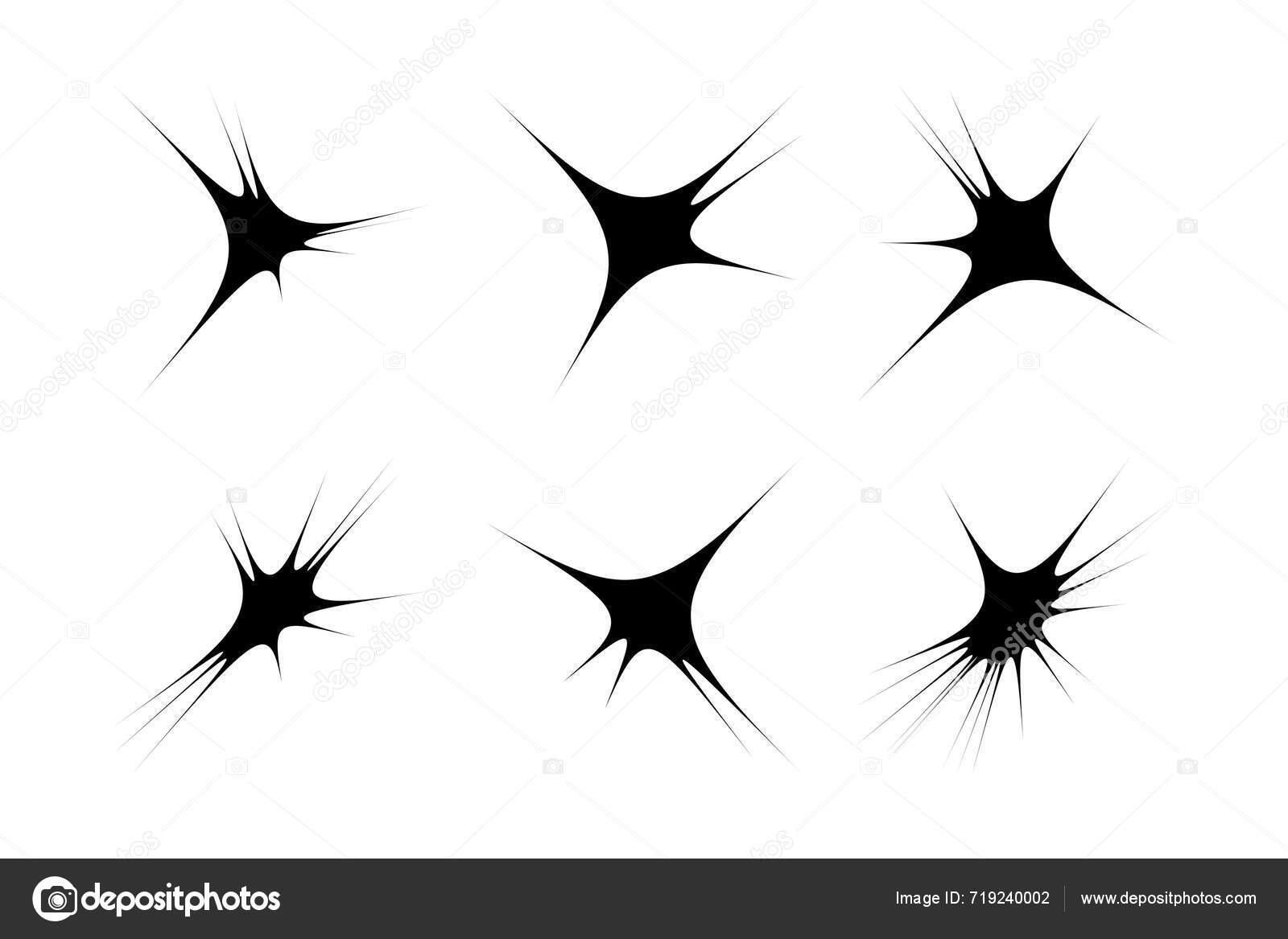 Símbolo Forma Chispa Abstracta Signo Pictograma Símbolo Ilustración ...