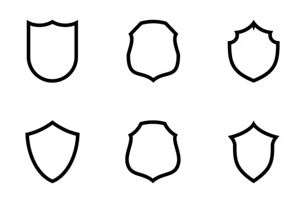 Escudo Emblema e insignia Logos L nea pictograma s mbolo ilustraci n ...