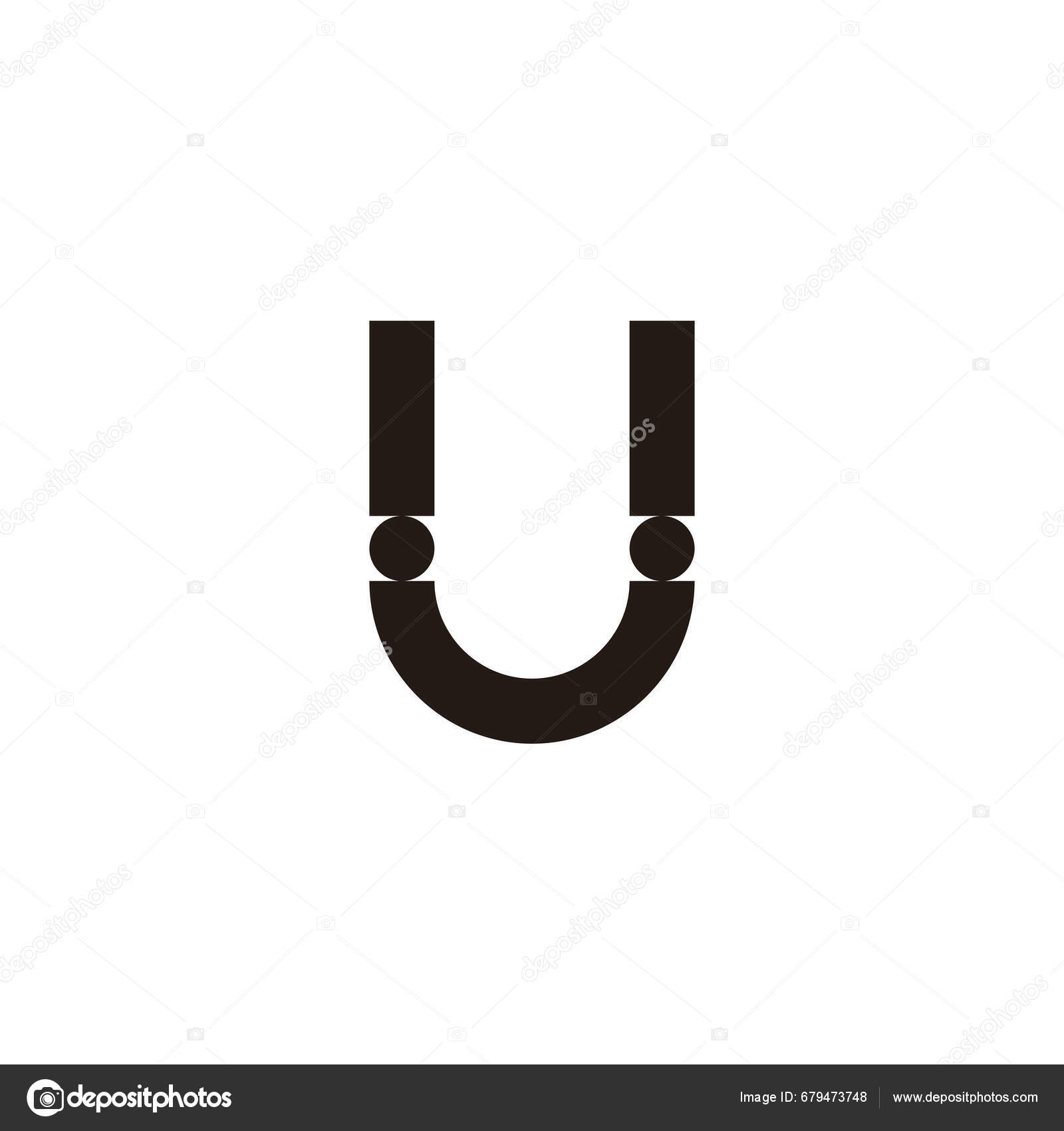 Letter Curve Circle Geometric Symbol Simple Logo Vector Stock Vector by ...