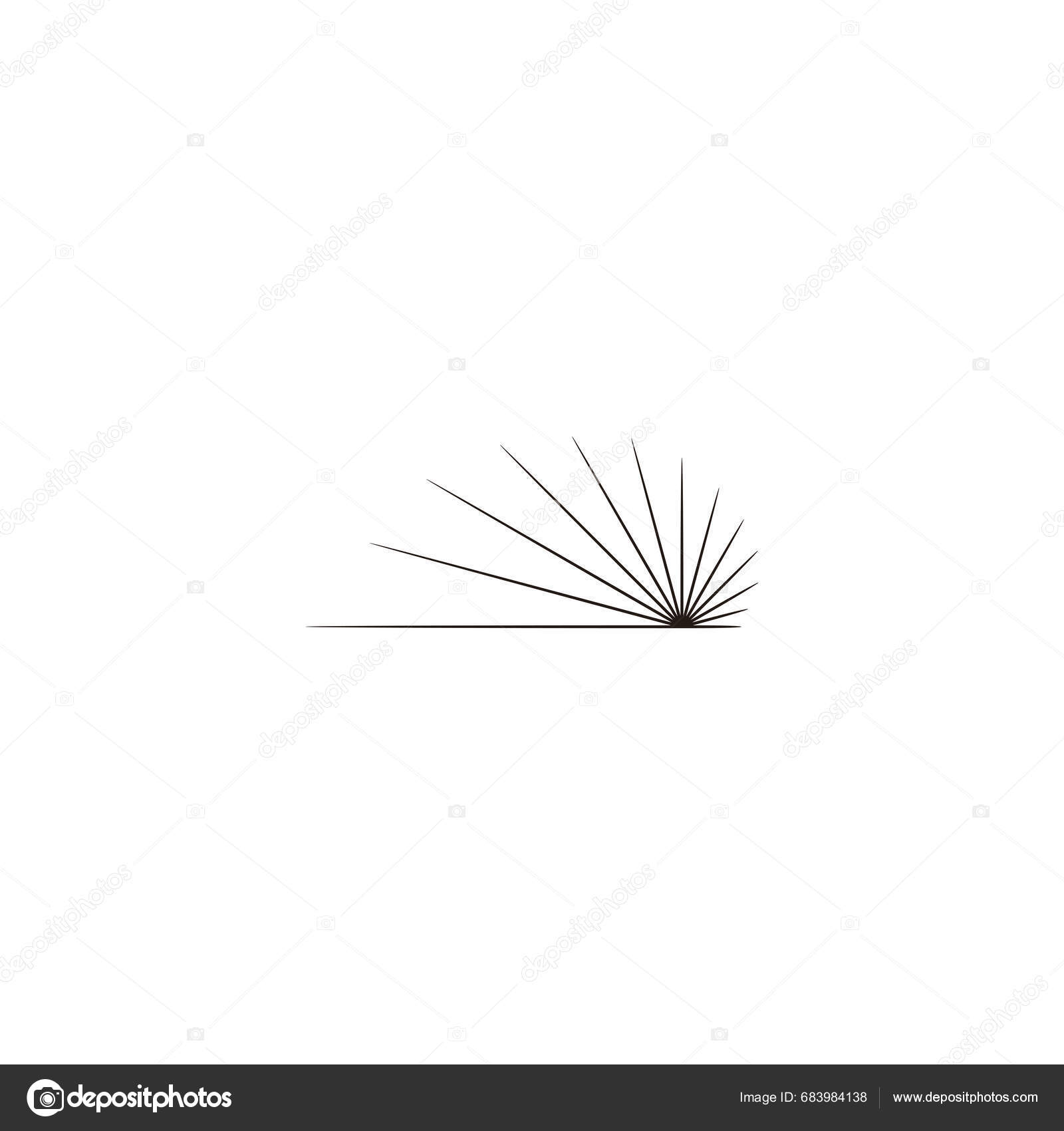 Shell Lines Geometric Symbol Simple Logo Vector Stock Vector by ...