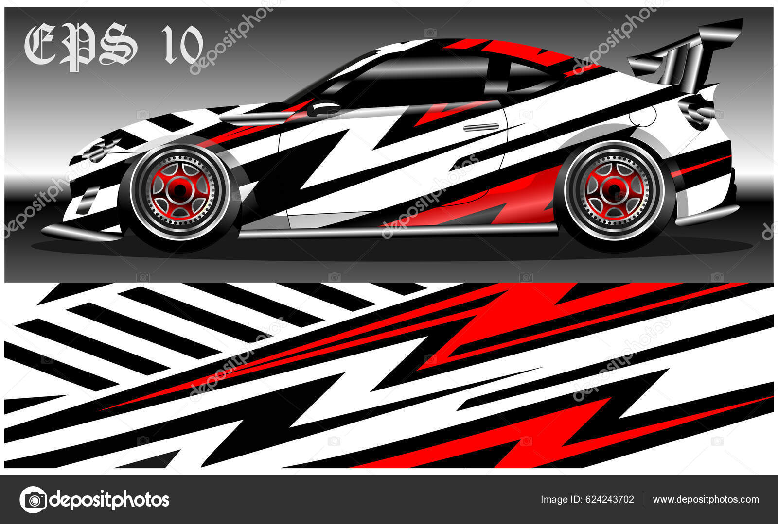 Car Wrap Abstract Racing Graphic Background Vinyl Wrap Stickers Stock ...