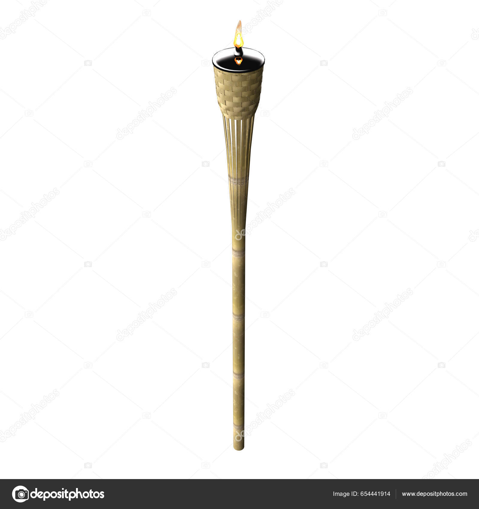 Tiki Torch Candle