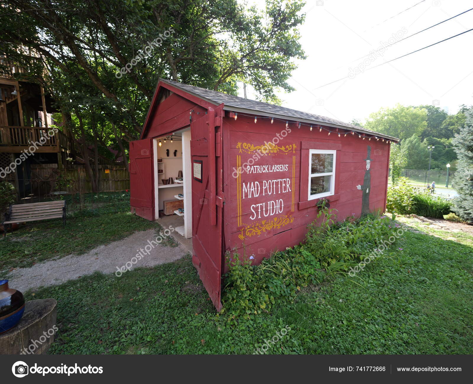 Weston Missouri August 2024 Main Street Historic Weston — Stock ...