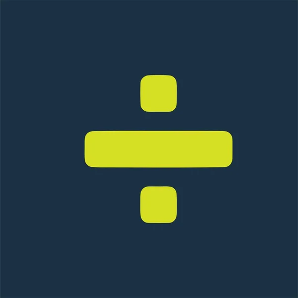 Símbolo división. Signo matemático básico. Icono del botón de la ...