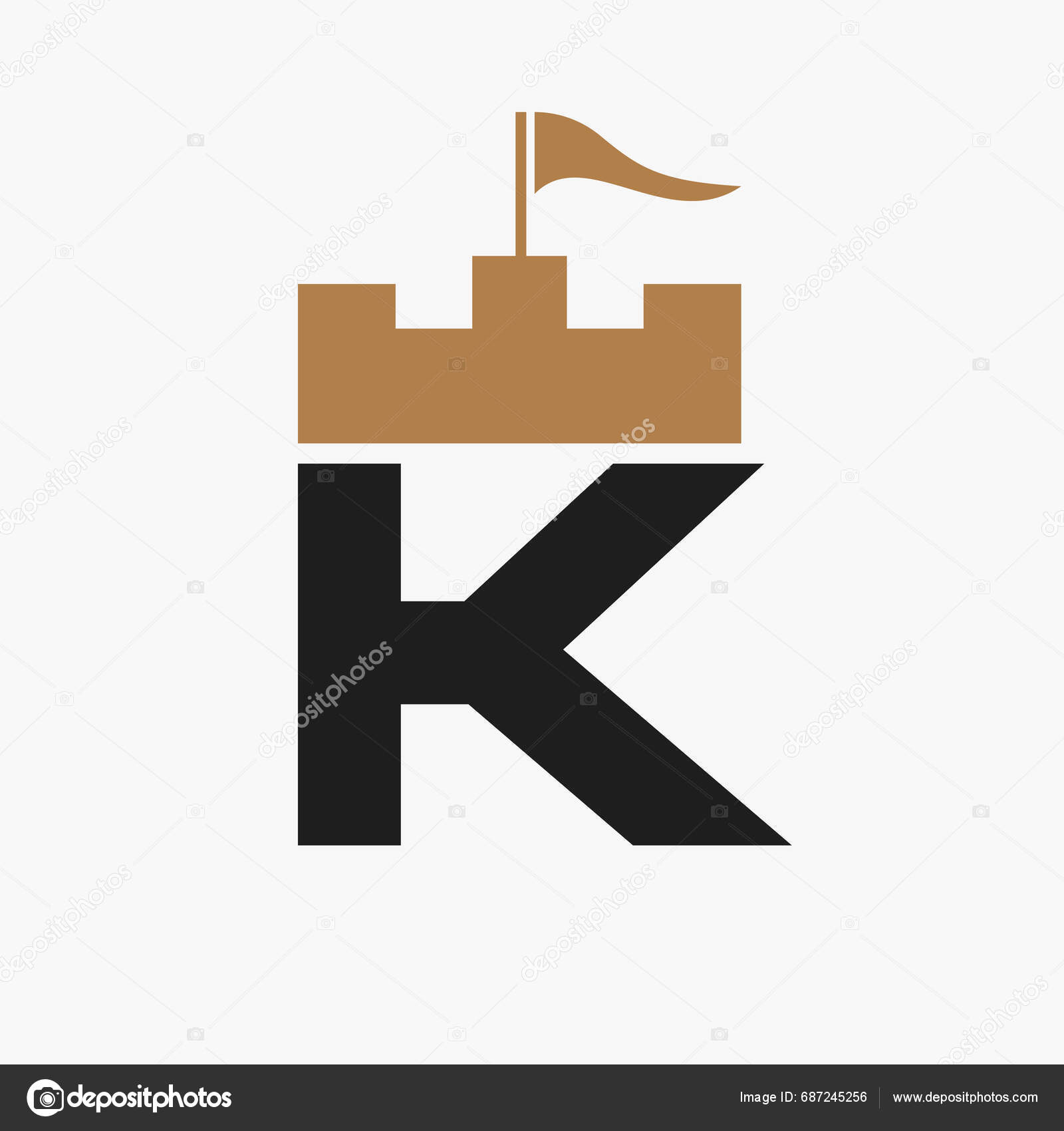 Castle Logo Logo Symbol Vector Template Stock Vector by ©pixstocker ...